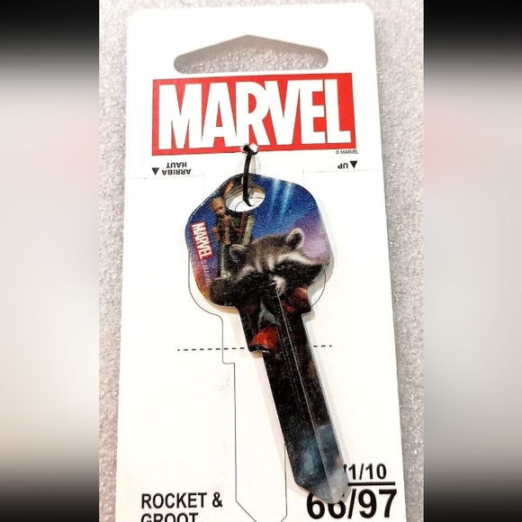 Marvel | Other | Marvel Rocket Raccoon Groot Gotg Door Lock Kw1 6697 ...